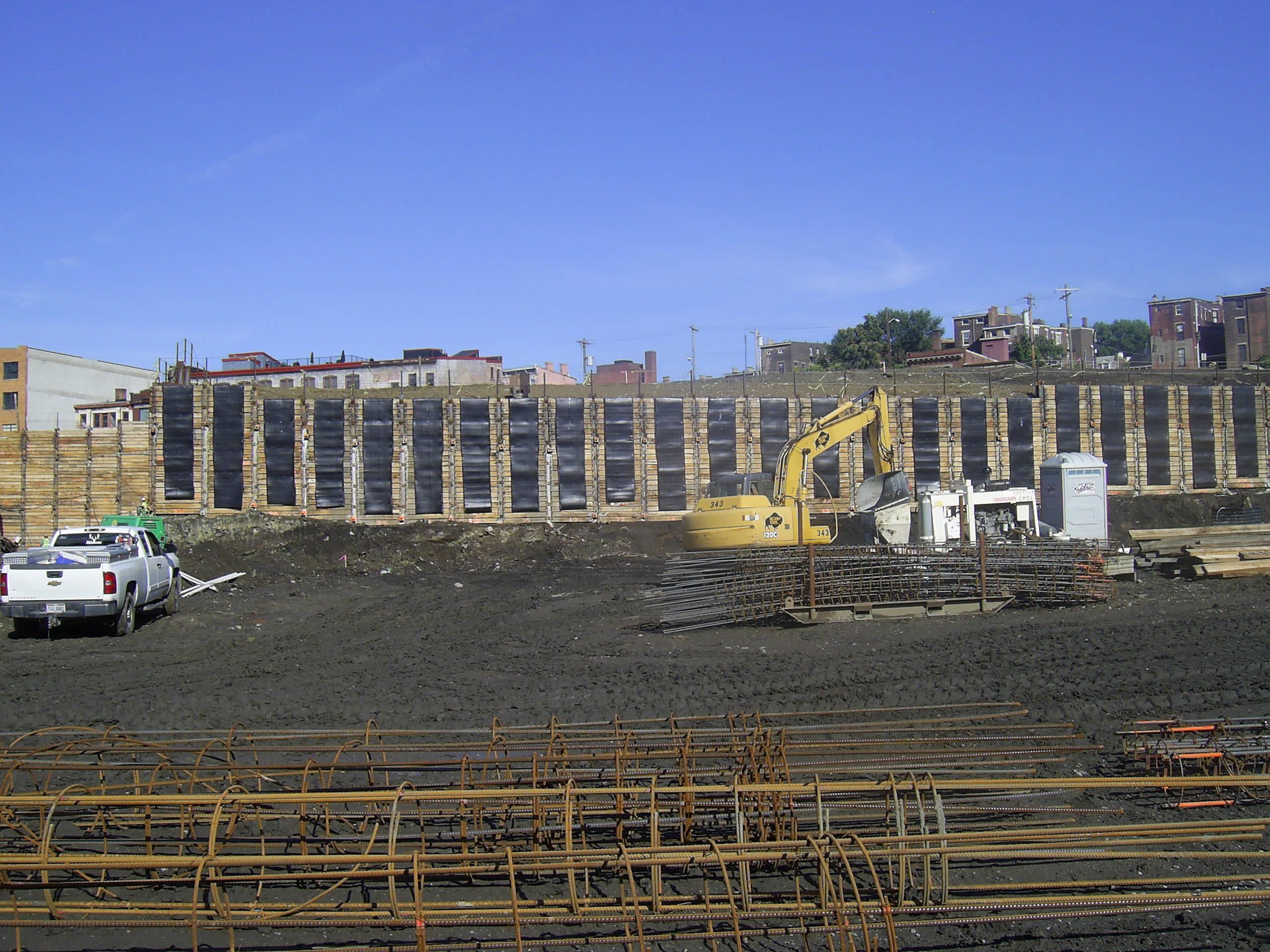 Cincinnati Horseshoe Casino Lagging Wall - US Fabrics